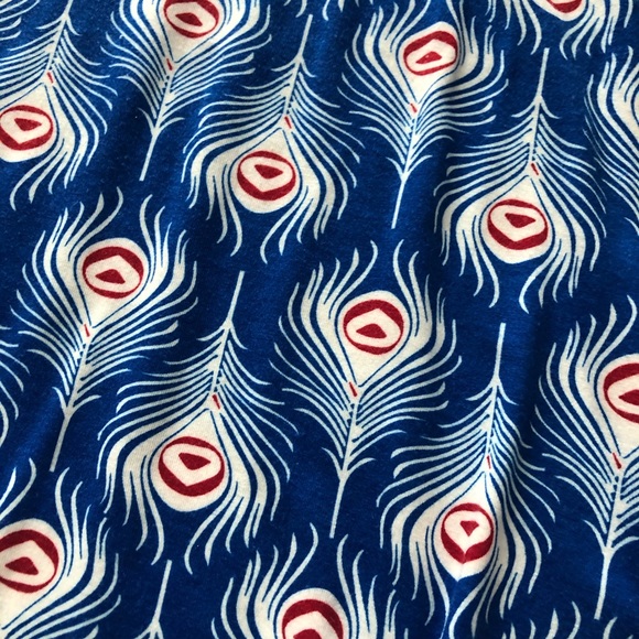 LuLaRoe | Skirts | Rare Htf Lularoe Peacock Patriotic Maxi Skirt | Poshmark